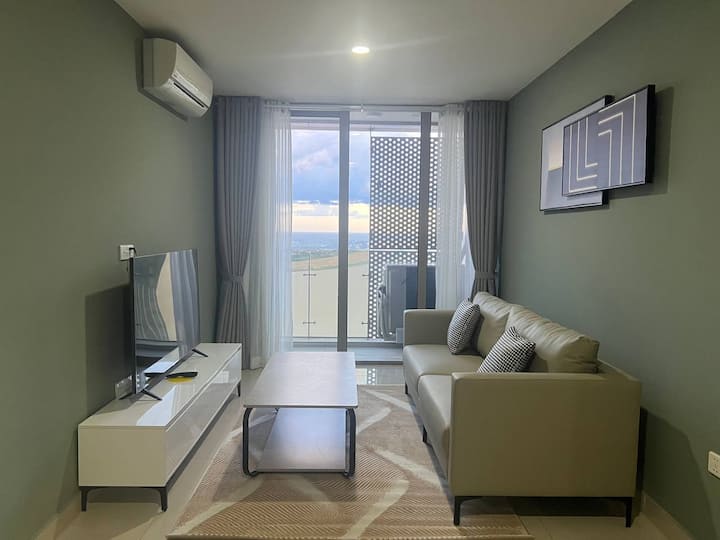 Peak@superb View Of 1br Apt - Phnom Penh