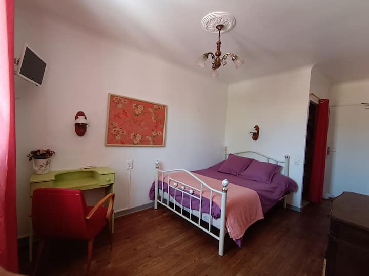 Chambre Double Gypset  Vue Sur Terrasse/jardin - Axat