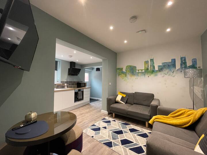 Ground‑floor 3‑bed Spondon Apt | Modern Stay - Derby, UK
