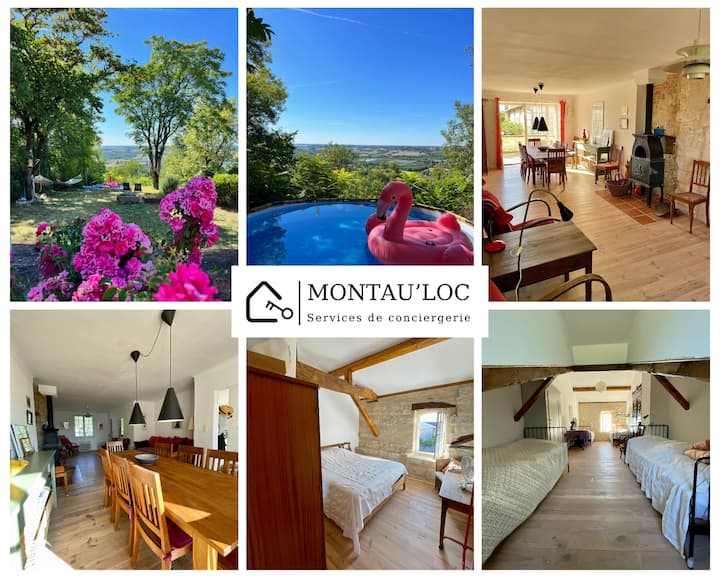 La Maison Sur La Montagne - Caussade