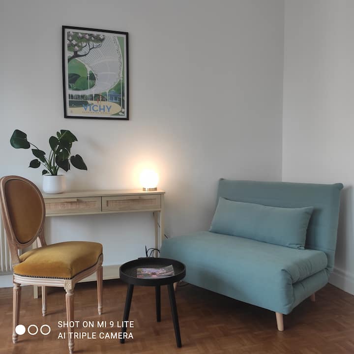 Appartement T1 Lumineux & Charmant Avec Balcon - Vichy