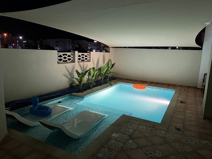 Appart Avec Piscine Privée - Monastir