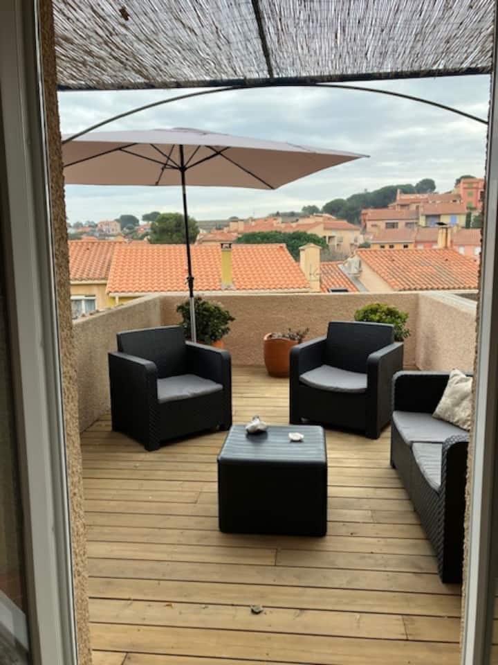 Maison Avec Petit Jardin Et Terrasse - Collioure