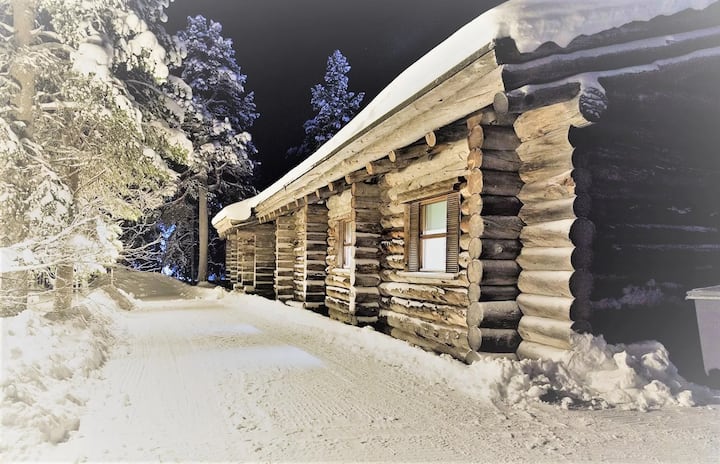 Kelo, Comfortable Log Cabin In Saariselkä Center - Saariselkä