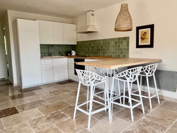 Maison Du Ventoux - Côté Jardin - Mazan