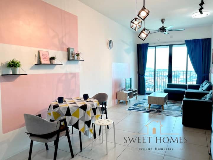 Catty Suite Prai • 3br • 2carparks@5mins Pg Bridge - Bukit Mertajam