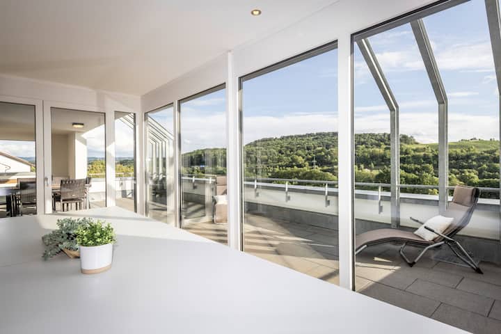 Penthouse Style Apartment With Large Terrace - Heilbronn