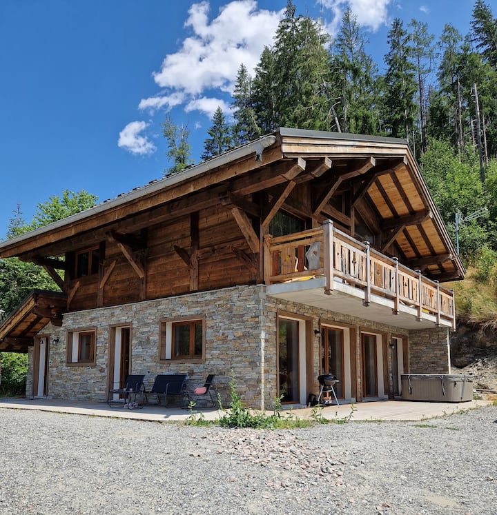 Superbe Chalet Familial  Jacuzzi Ski Mont Blanc - Chamonix-Mont-Blanc