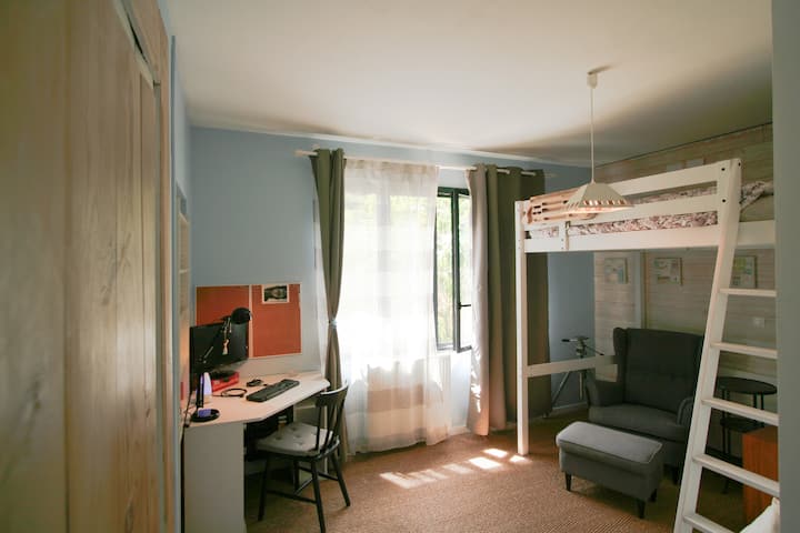 Grande Chambre Double Au Calme - Digne-les-Bains