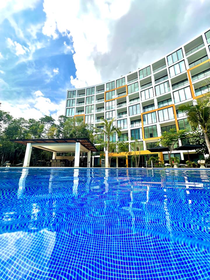 Penthouse With Jacuzzi And Jungle Panoramas - Playa del Carmen