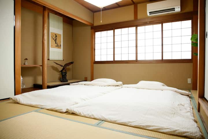 【流雲莊・湖畔居】温馨舒适*独栋日式别墅，琵琶湖步行5分钟，jr大津站步行10分钟 - Otsu