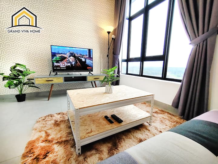 Deluxe Suite~kanvas | Wi-fi | Netflix | Parking - Cyberjaya