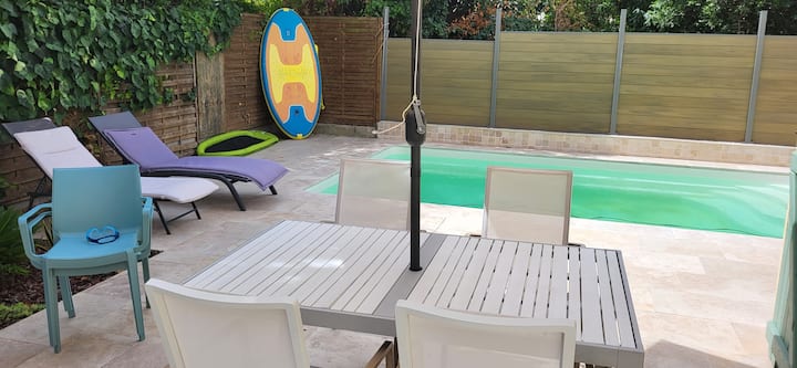 Villa 5 Chambres Avec Piscine Montpellier Centre - Montpellier