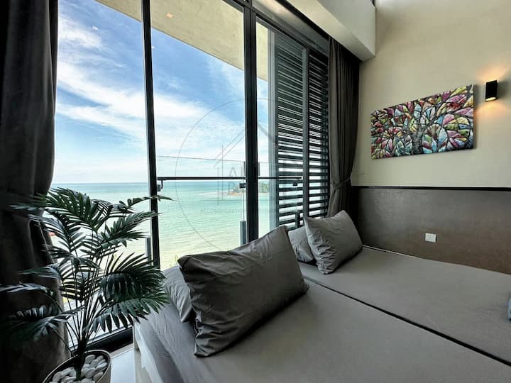 Pd 4 Bedrooms Duplex - Full Seaview (Up To 16 Pax) - Port Dickson