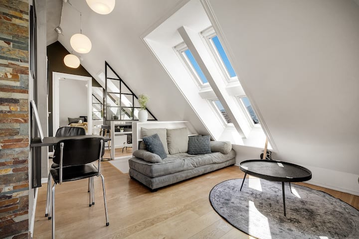 Cosy Loft Apartment At Bergenhus - Bergen