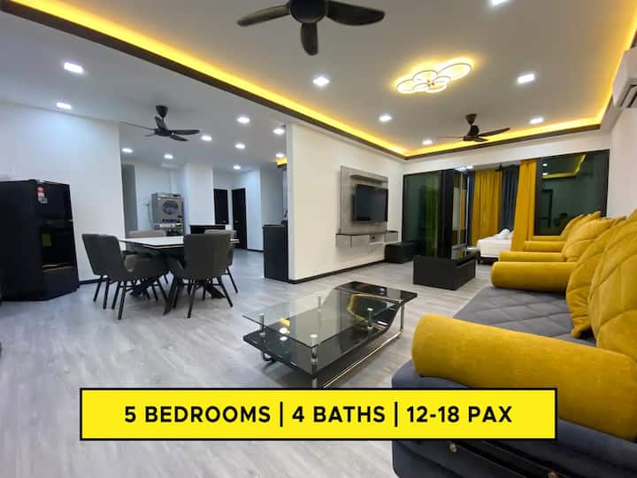 Bukit Bintang 12pax-18pax 5br - Kuala Lumpur