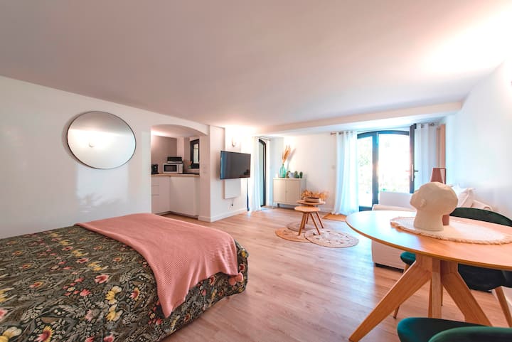 Studio Cosy Avec Extérieur Et Accés Piscine - Roquebrune-sur-Argens