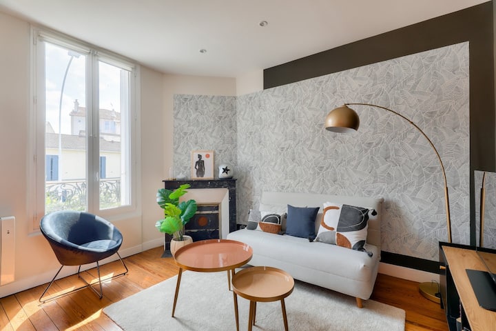 Appartement Cosy à 5min Stade Charlety Paris Xiv - Gentilly