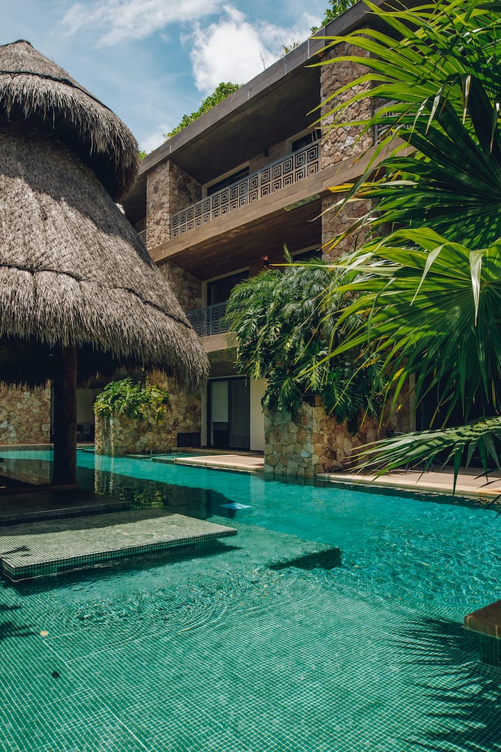 Gorgeous  Ph W Private Pool Roof View  &Bbq - Tulum
