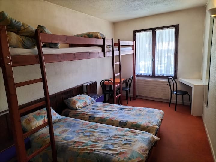 Chambre Quadruple Avec Salle De Bains Privative 1 - Puy-Saint-Vincent