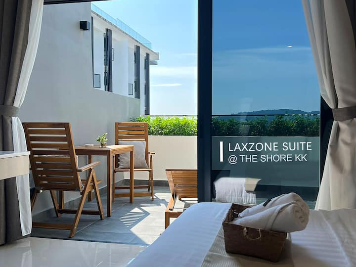 【Ts22b】seaview Service Suites - The Shore Cbd@kk - Kota Kinabalu