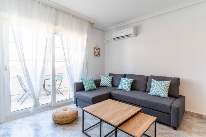 Trendyhomes Retamar | Vistas Al Mar, Playa A 1 Min - Retamar