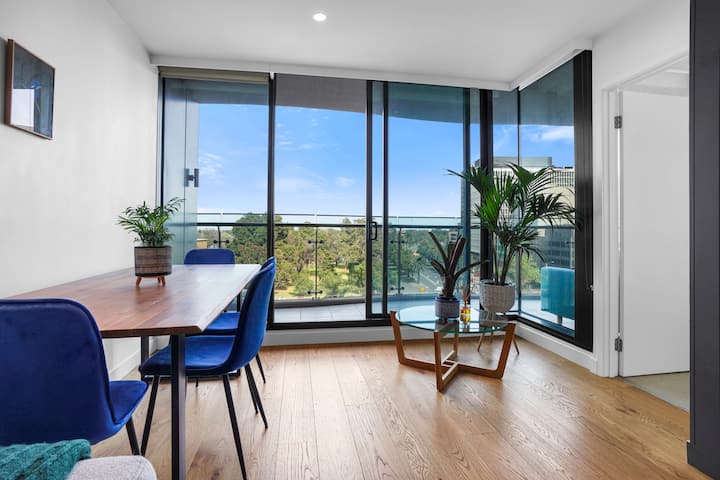 2bed2bath Melb Apartment W/free Carpark - Melbourne