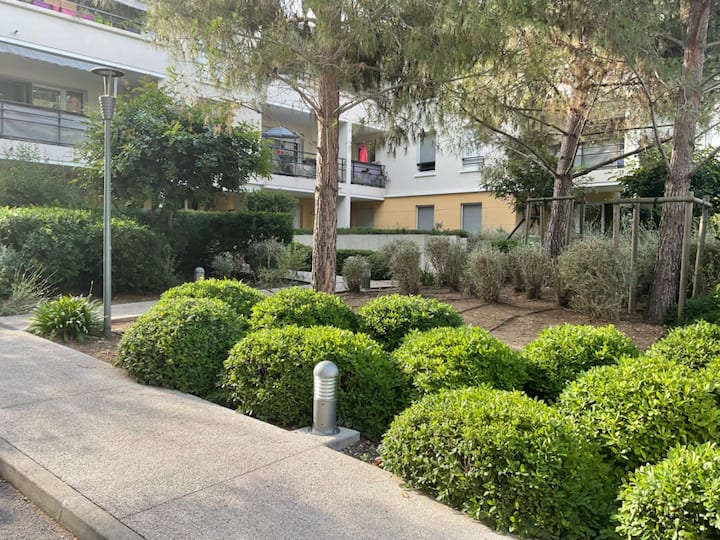 Appart 2 Pièces Calme Et Moderne - Villeneuve-Loubet