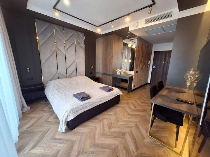 Przytulny Apartament Hanza Tower W Centrum Miasta. - Szczecin