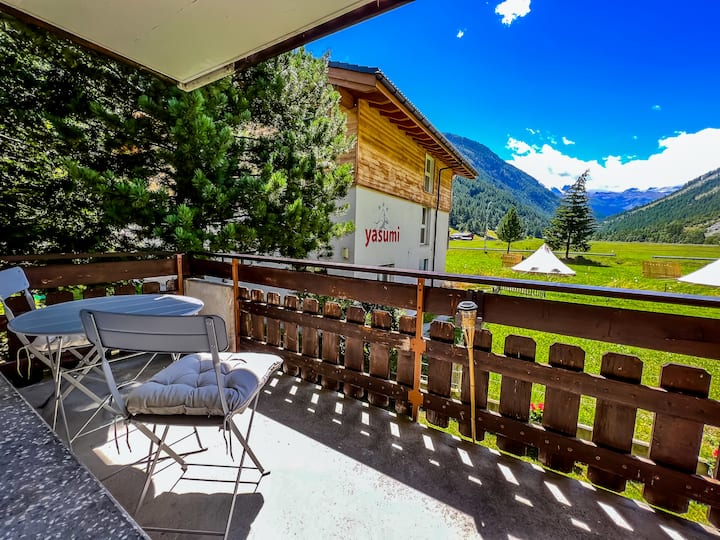 Appartement Panoramique Près De Zermatt - Täsch