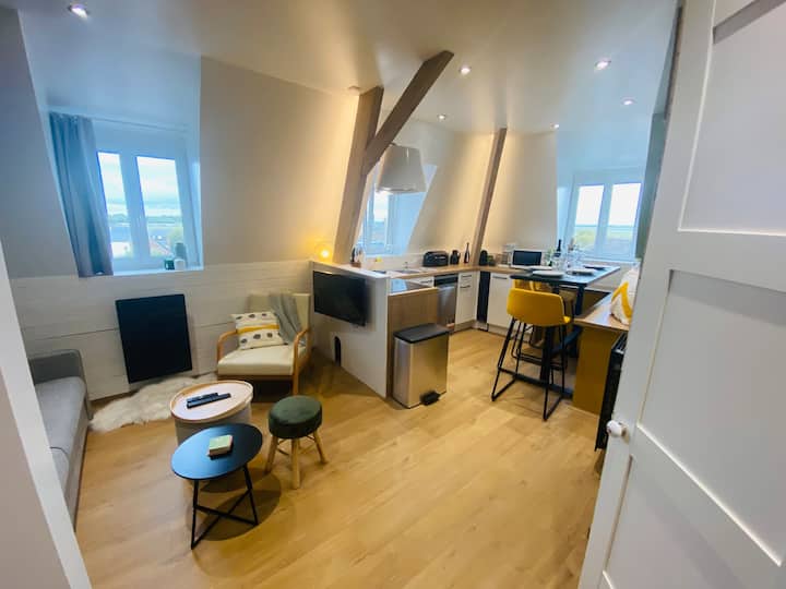 Chez Jules Et Jeanne Vue Sur La Baie De Somme - Saint-Quentin-en-Tourmont