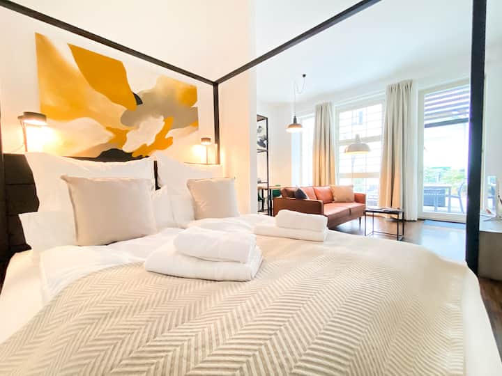 Modernes Loft Inkl Tiefgarage Im Zentrum Leipzigs - Leipzig