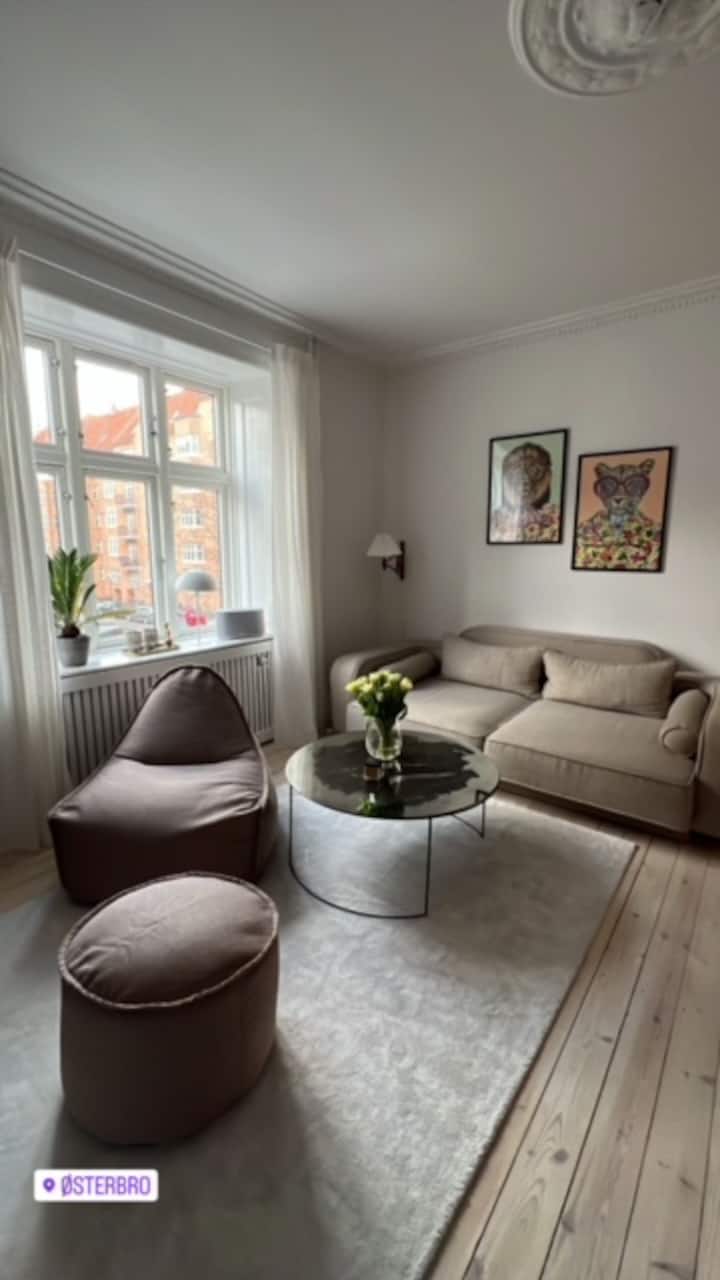 Flot Lejlighed ØSterbro - Copenhaguen