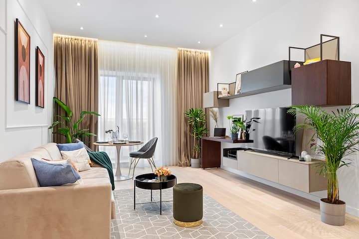Cosy 1br Bathtub Apartment One Verdi | Parking - Bucharest