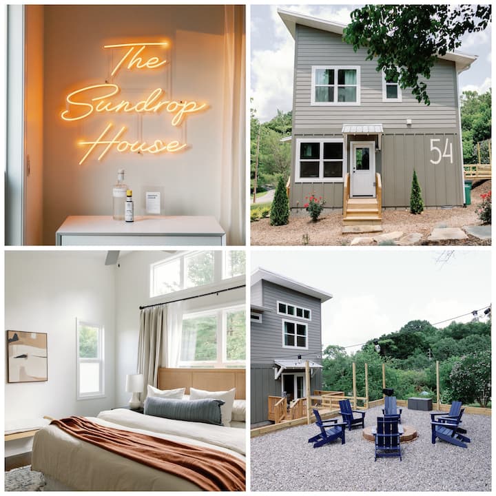 The Sundrop House: Chic Getaway | 10 Min To Avl Dt - Weaverville, NC