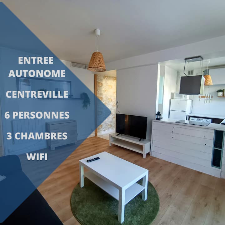 Chez Damien- 6 Couchages- Centre Ville - Tarbes