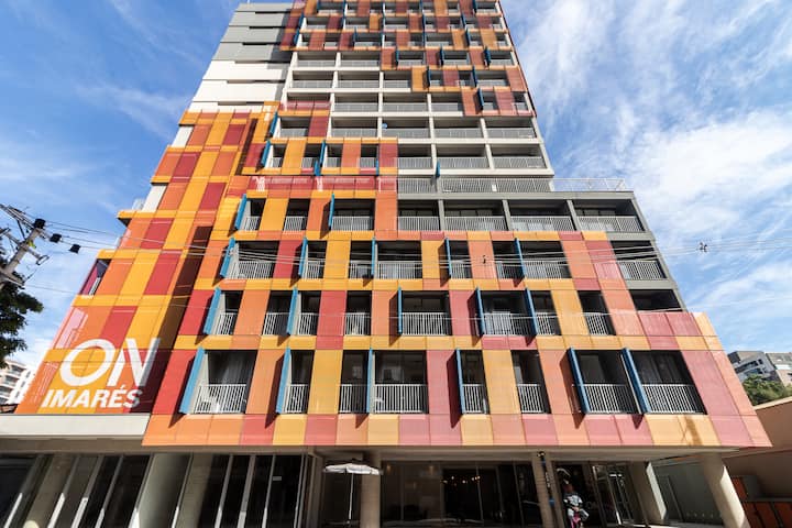 Imarés 1315 Apt Completo | 200 Metros Do Metrô - São Paulo