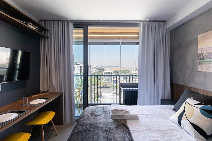 I1315 | Apartamento Completo | 300 Metros Do Metrô - São Paulo