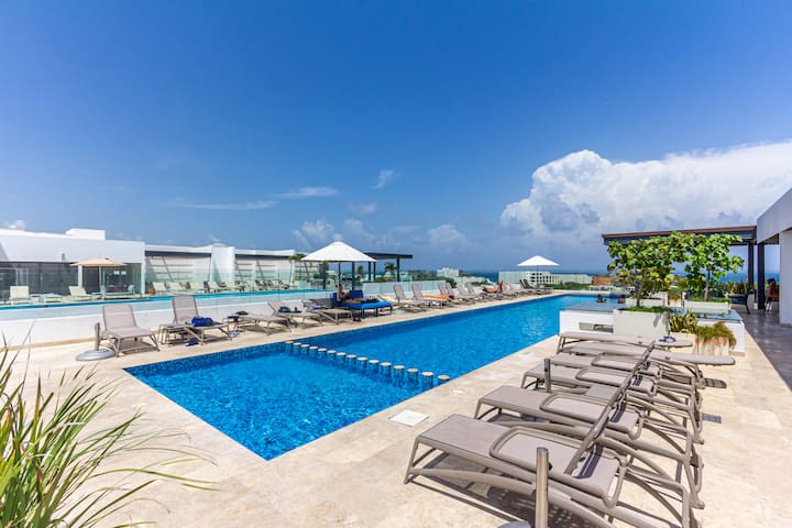 Room In Ipana Pdc W Rooftop Pool - Playa del Carmen