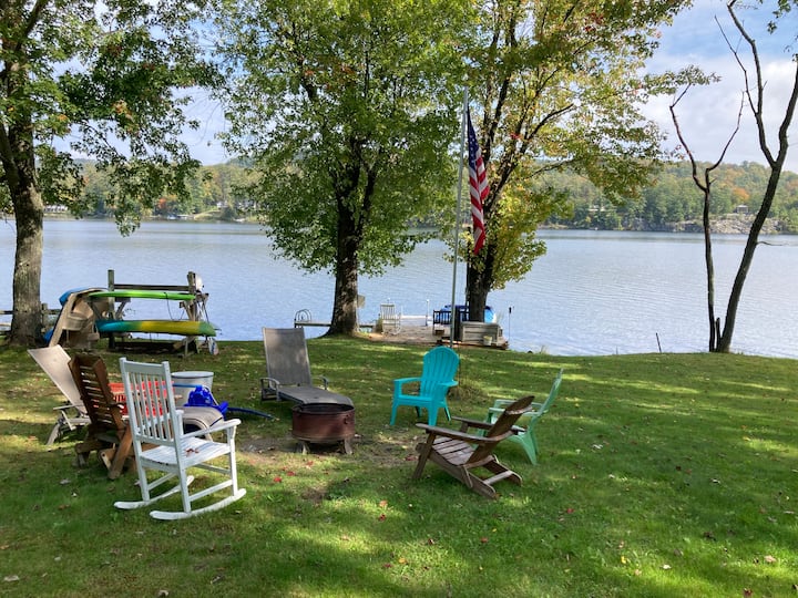 Enjoy S'more Vacation Waterfront - Castleton, VT