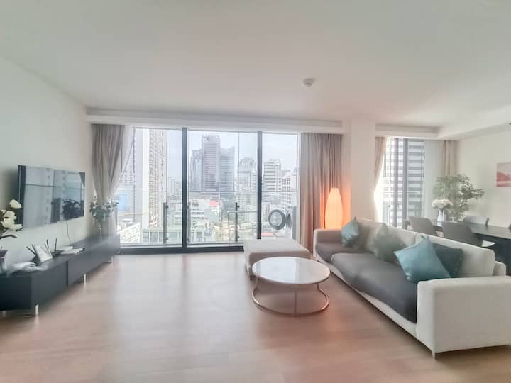 Gym&pool&bts Nana&mrt Sukhumvit&max4&100m2 - Bangkok