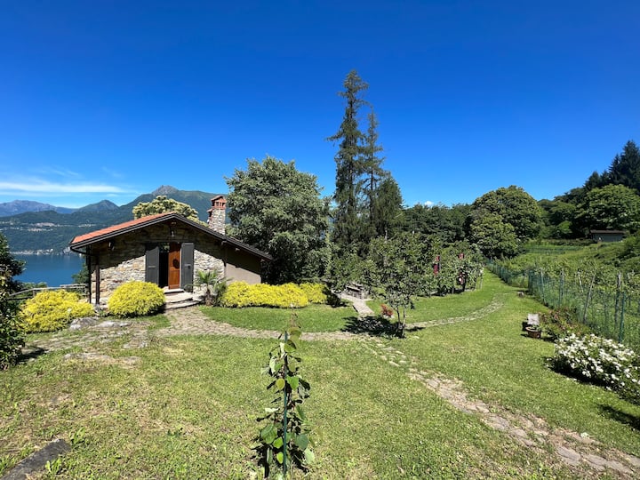 Crotto Vista Lago Con Giardino - Lac de Côme