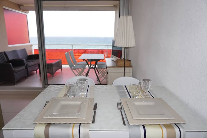 F2 Front De Mer Terrasse Parking - Canet-en-Roussillon