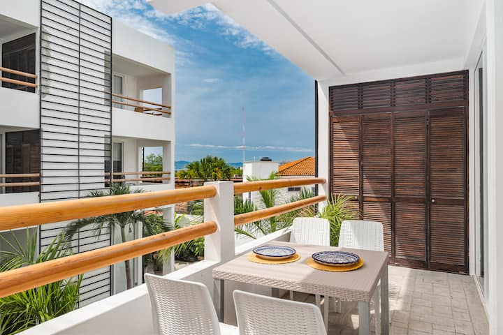 Sunny 2br/2ba Oasis With Pool In Bucerias, Mexico - Bucerías