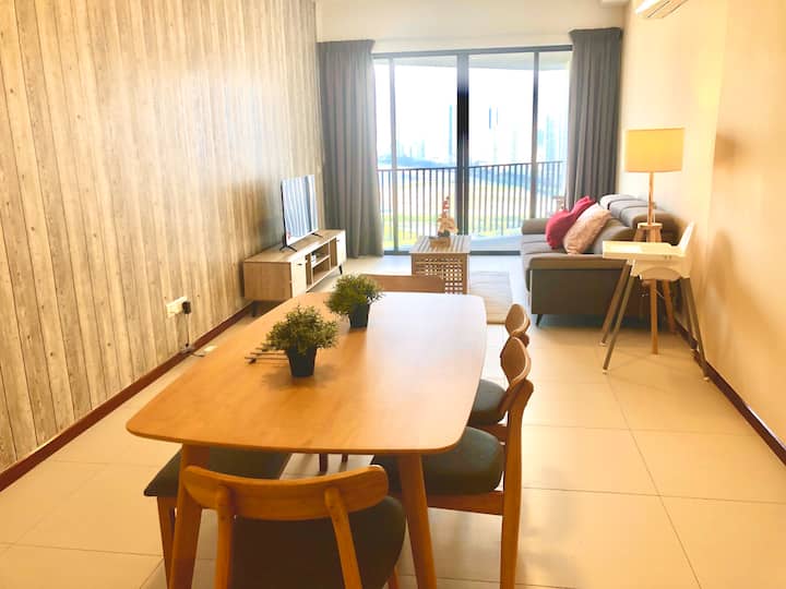 2br Water Purify Seaview Sunrise Balcony Longstay3 - Tanjung Bungah
