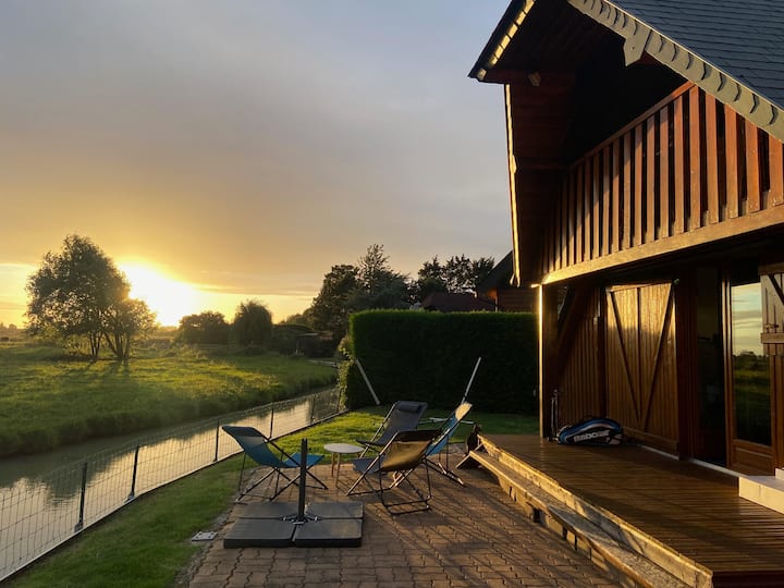 Chalet 6 Pers Avec Piscine - Cabourg