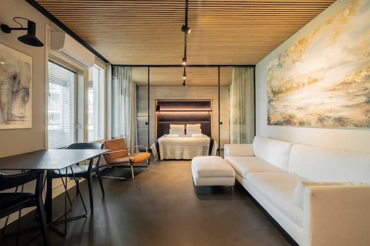 Rest Glamorous Flat W/ Ac, Private Sauna - Helsinki