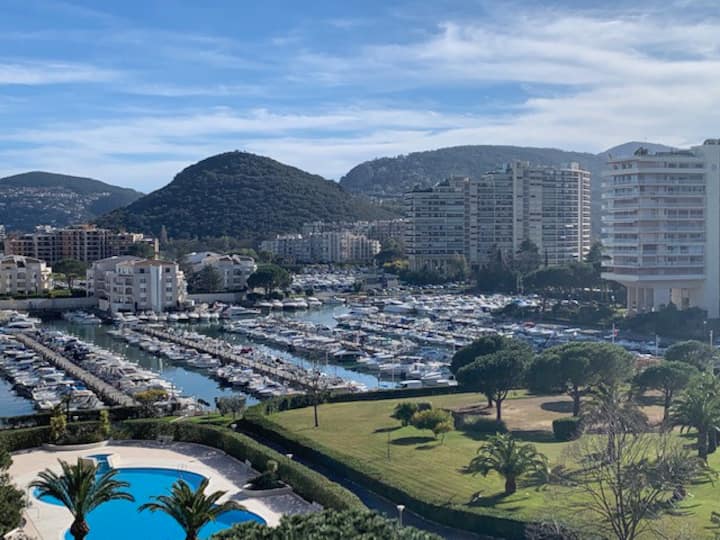 Cannes Marina Mandelieu Piscine Wi-fi 2-6 Pers - Mandelieu-La Napoule
