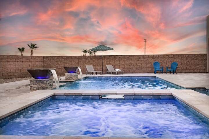 Havasu Hideaway: 4 Bd, Pool+spa, Family Friendly! - レイクハバスシティ, AZ