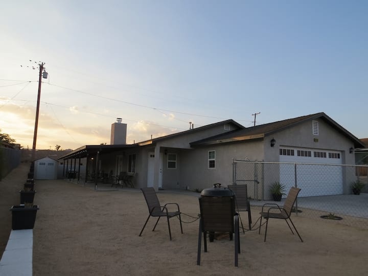 Panoramic Night Lights - Joshua Tree, CA